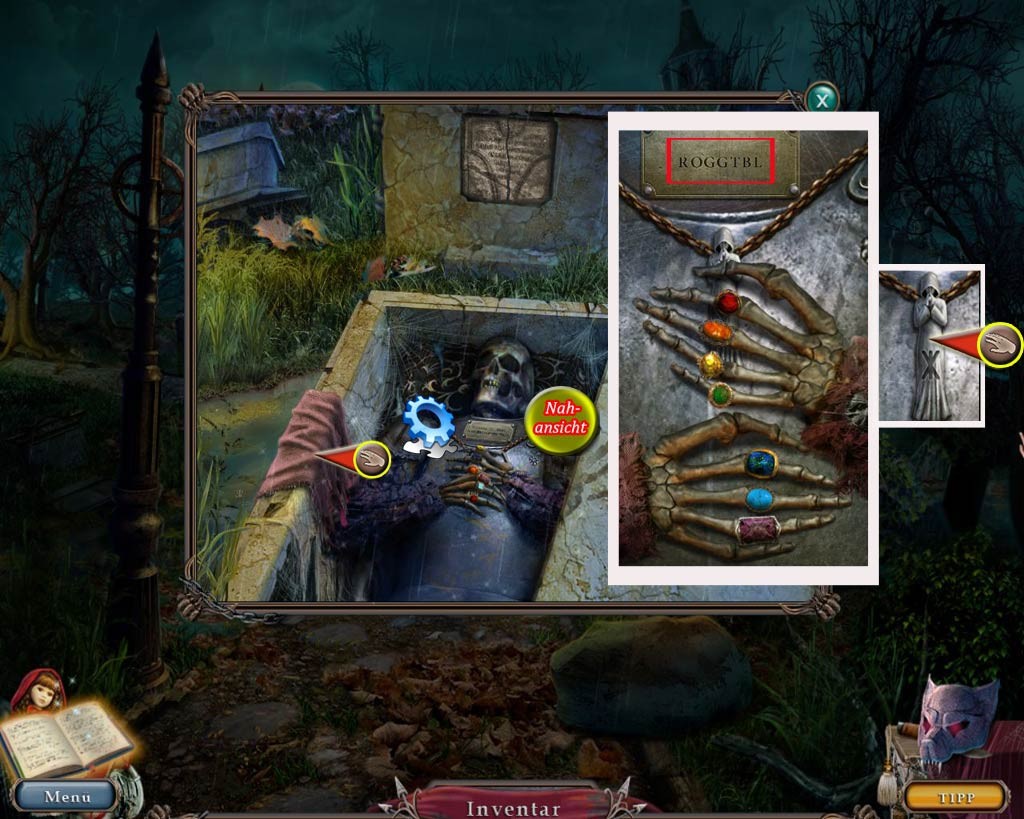 Cruel Games: Rotkäppchen Lösungshilfe zum Spiel