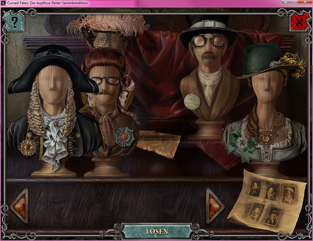 Cursed Fates: Der kopflose Reiter Sammleredition Lösungshilfe zum Spiel